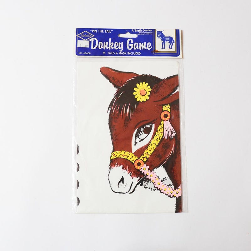 Tail the Donkey Game - Etsy