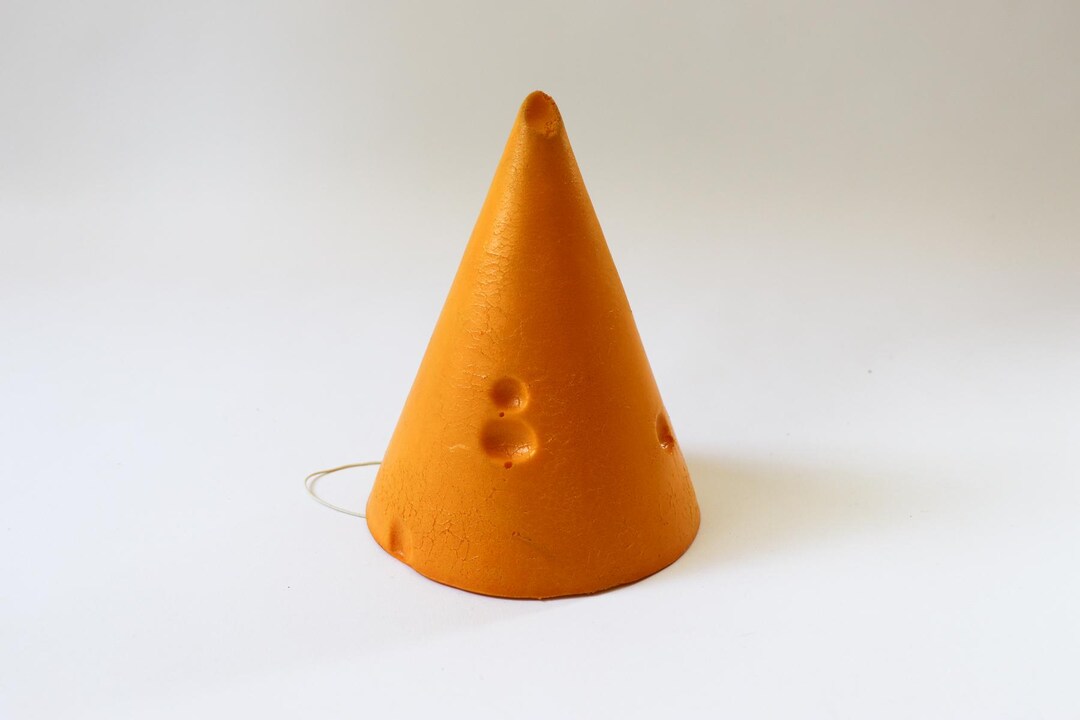 Vintage Wisconsin Cheese Head Cone Party Hat - Etsy