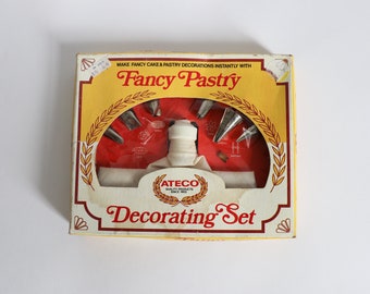 Ateco Fancy Cake and Pastry Decorating Set No. 701 - Etsy