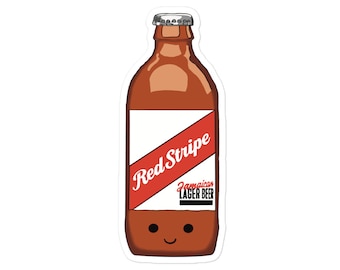 Red Stripe Beer Sign Jamaican Lager Beer Large Sign - Etsy