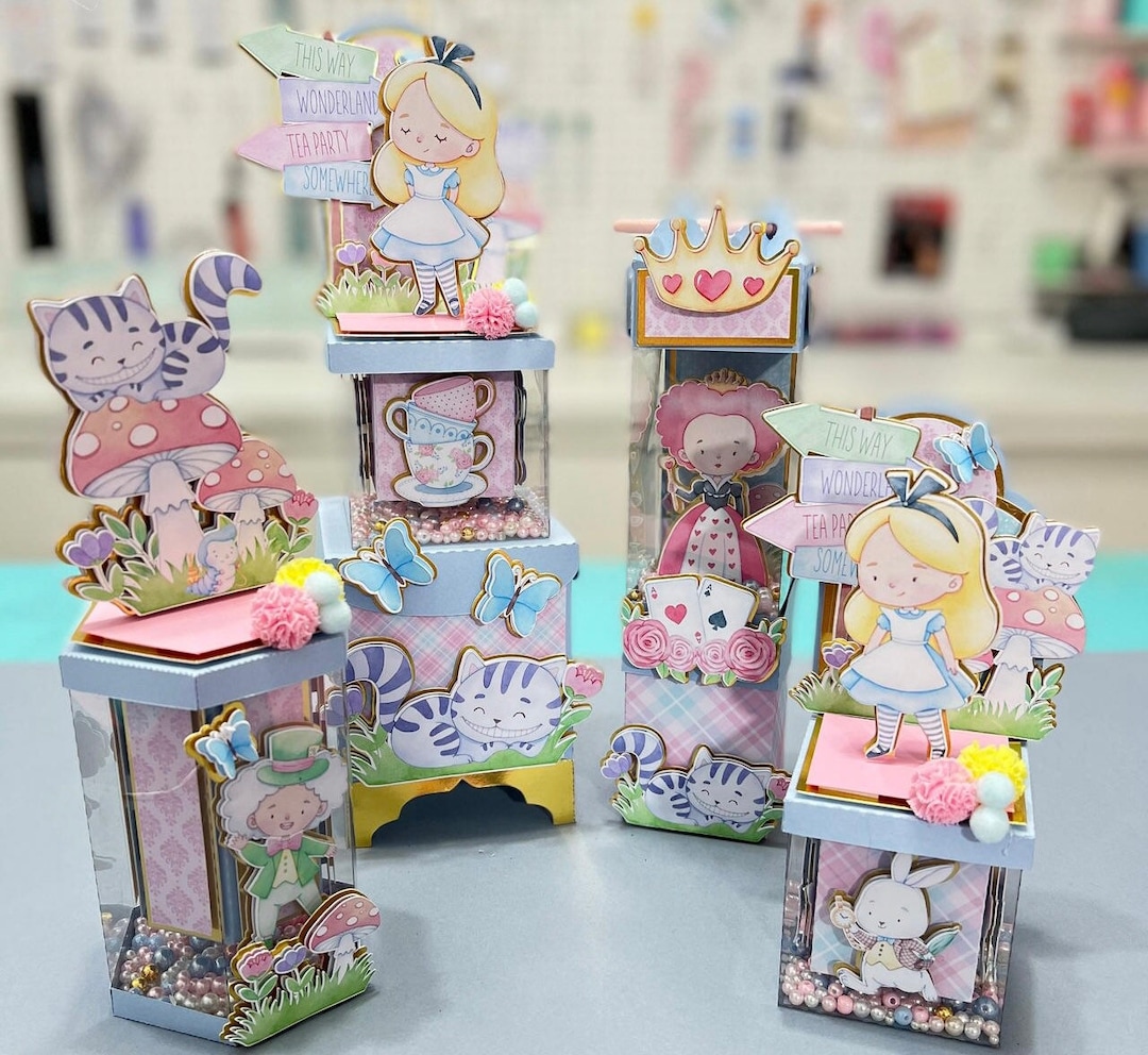 Luxury Boxes Alice in Wonderland - Etsy