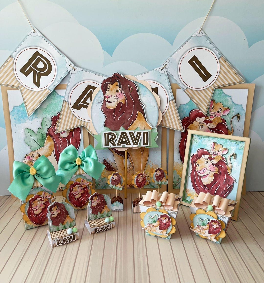 Party Box the Lion King / the Lion King - Etsy