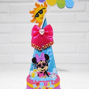 Party Custom Minnie Mouse Pool Party - Etsy