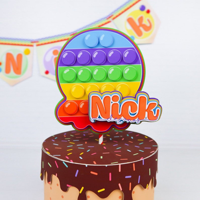 Pop It / Fidget Party Custom - Etsy