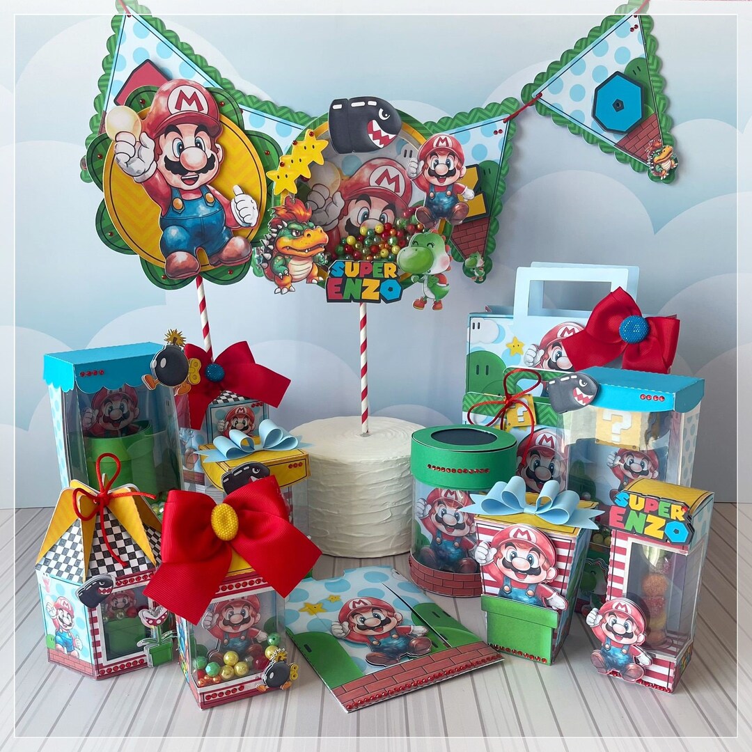Party Custom Super Mario - Etsy