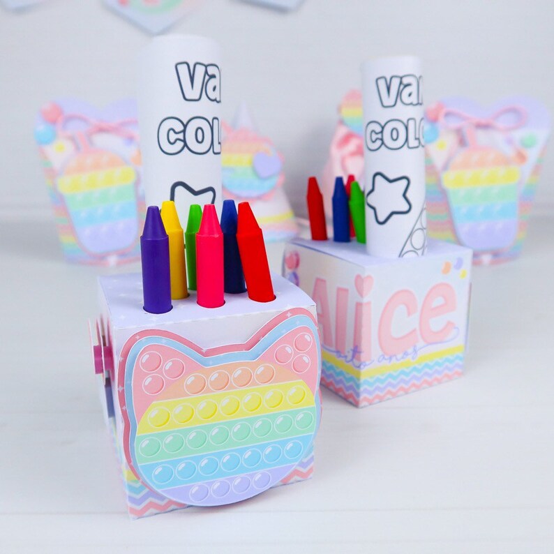 Pop It / Fidget Party Custom - Etsy