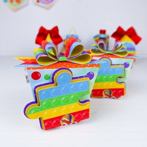 Pop It / Fidget Party Custom - Etsy