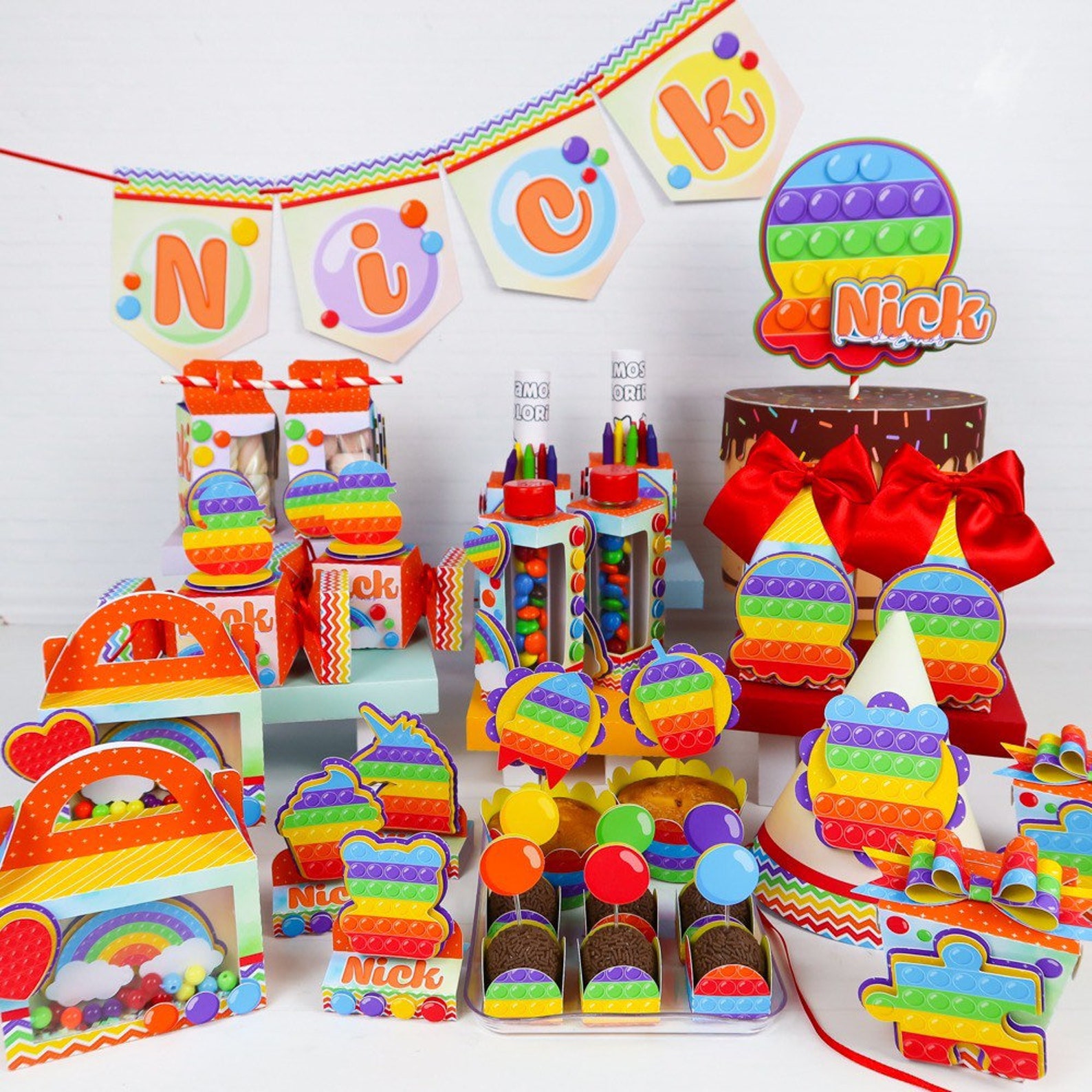 Pop It / Fidget Party Custom - Etsy