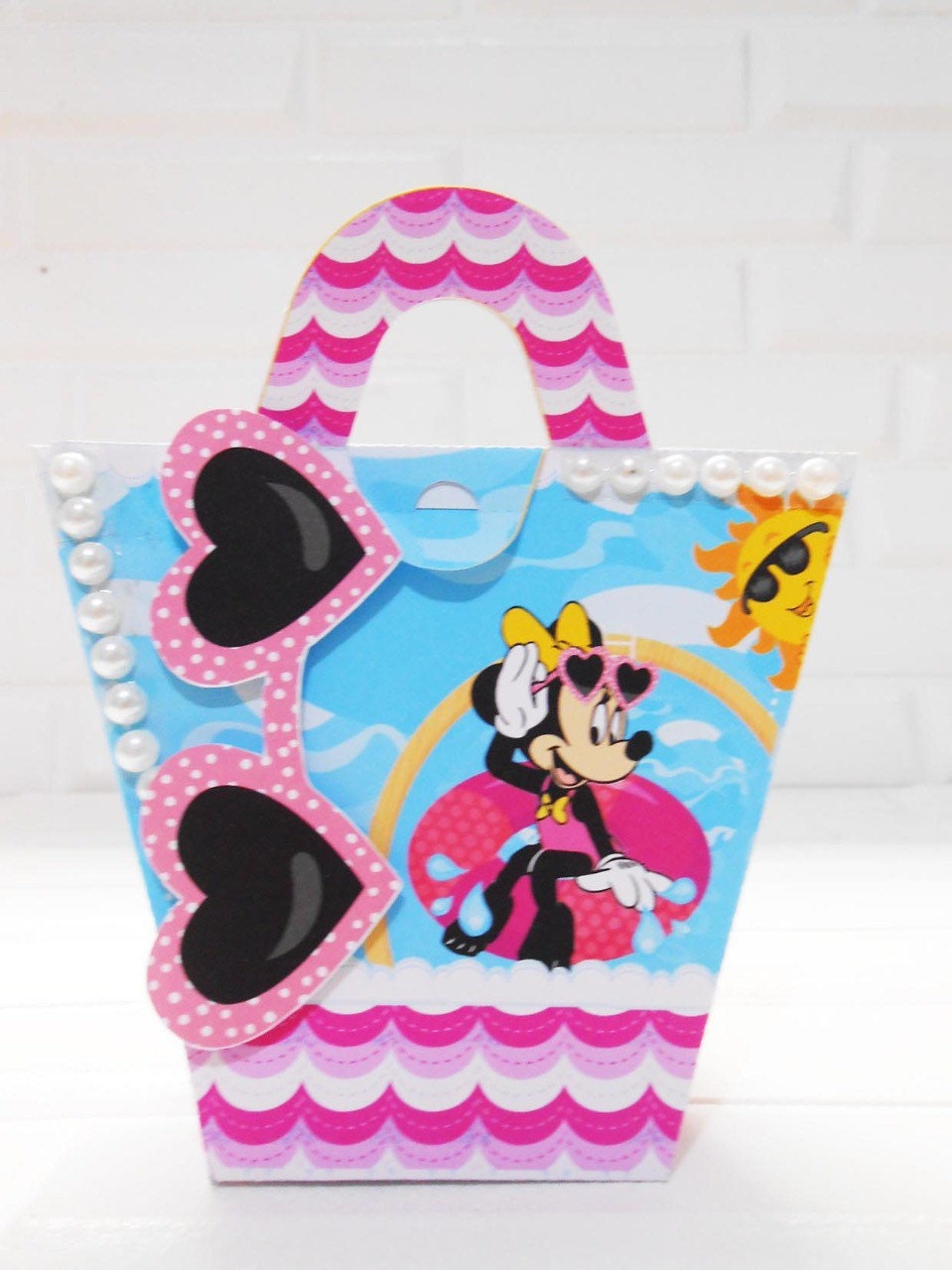 Party Custom Minnie Mouse Pool Party - Etsy