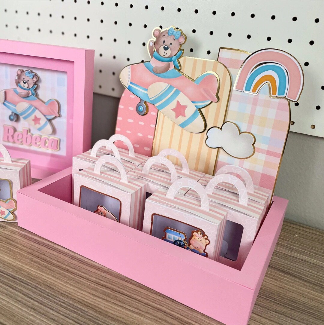 Baby Birth Kit Girls / Baby Shower Girls / Nascimento Girl Kit - Etsy