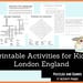 Printable Travel Activities for Kids - London England, Travel Games ...