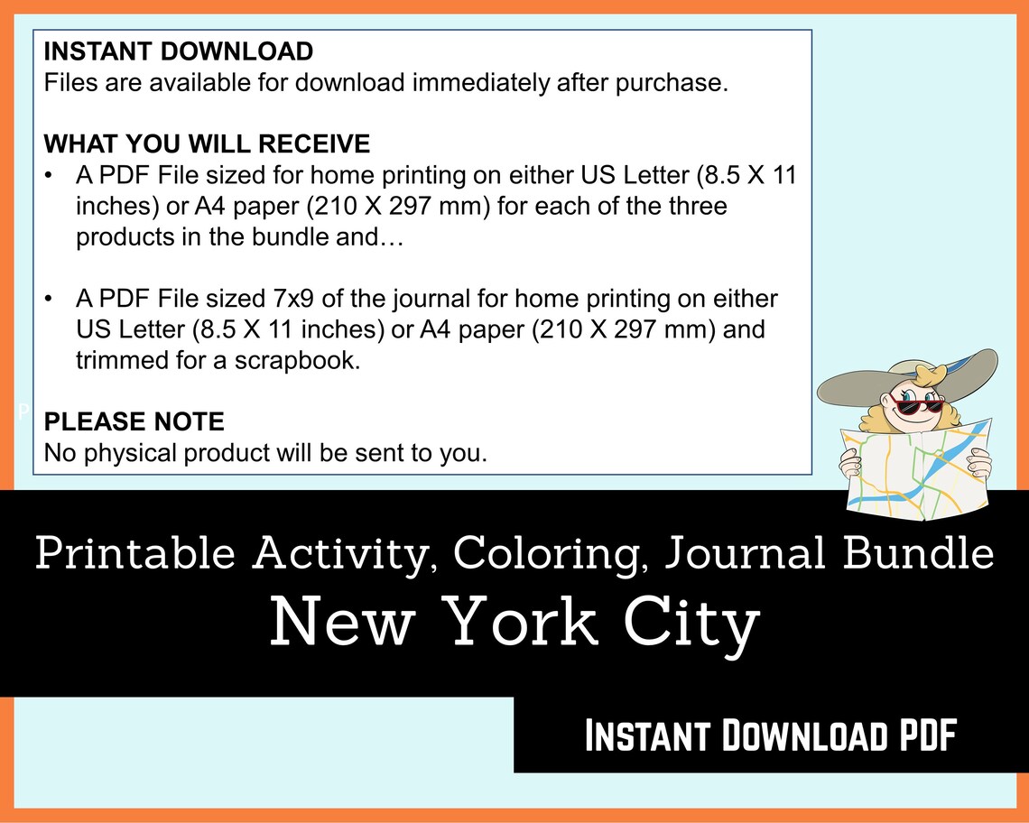 Printable Activities for Kids Coloring Book Journal Bundle | Etsy Canada