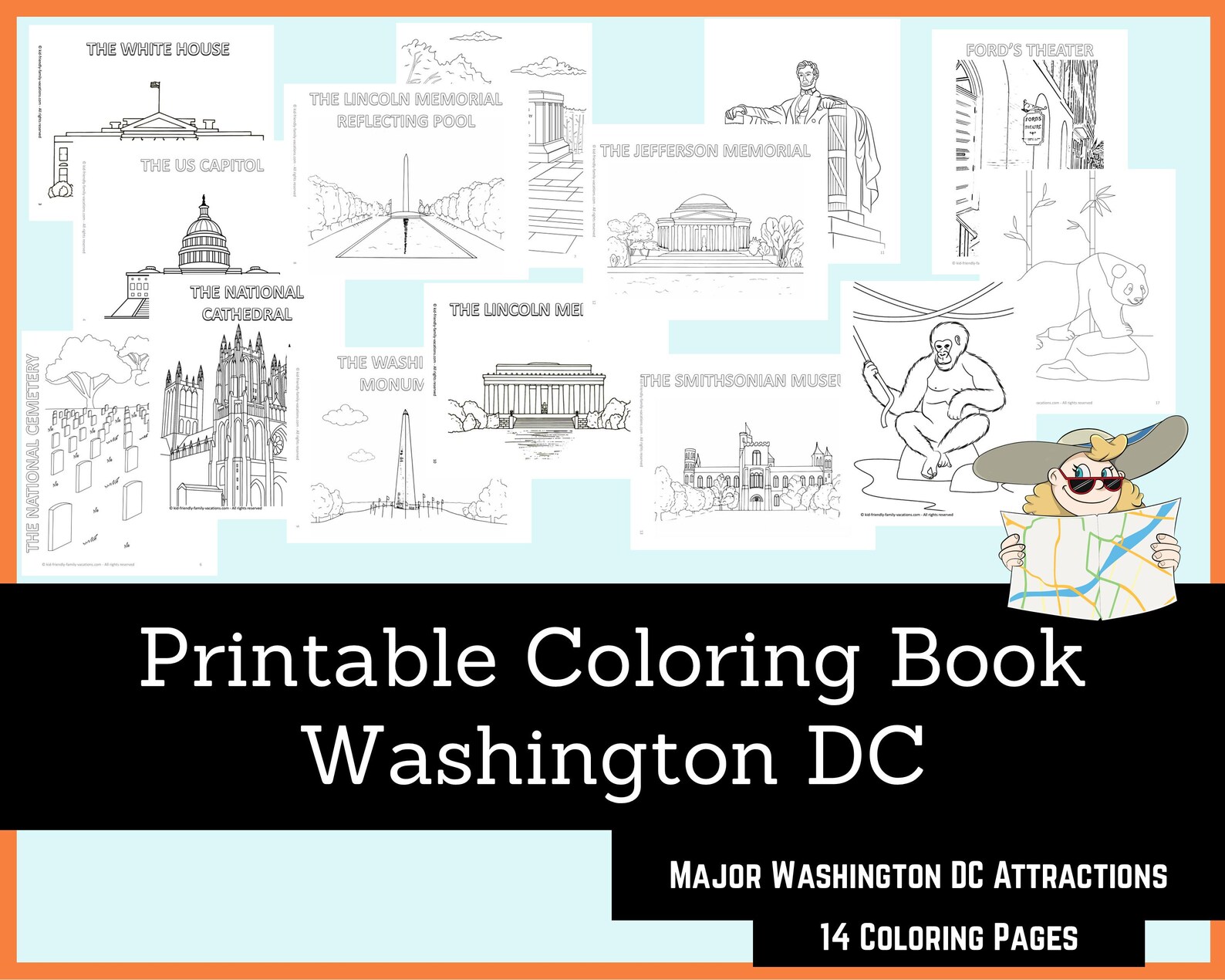 Printable Activities for Kids, Coloring Book, Journal Bundle ...