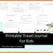 Printable Activities for Kids, Coloring Book, Journal Bundle ...