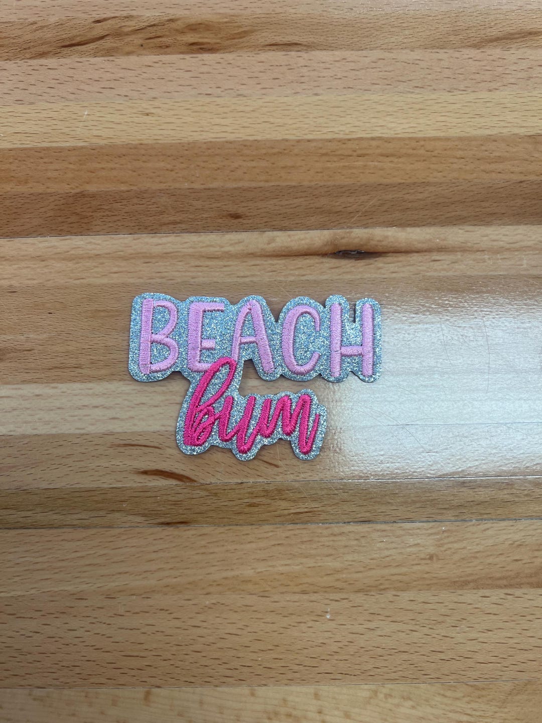 Beach Bum Trucker Hat Patch - Etsy