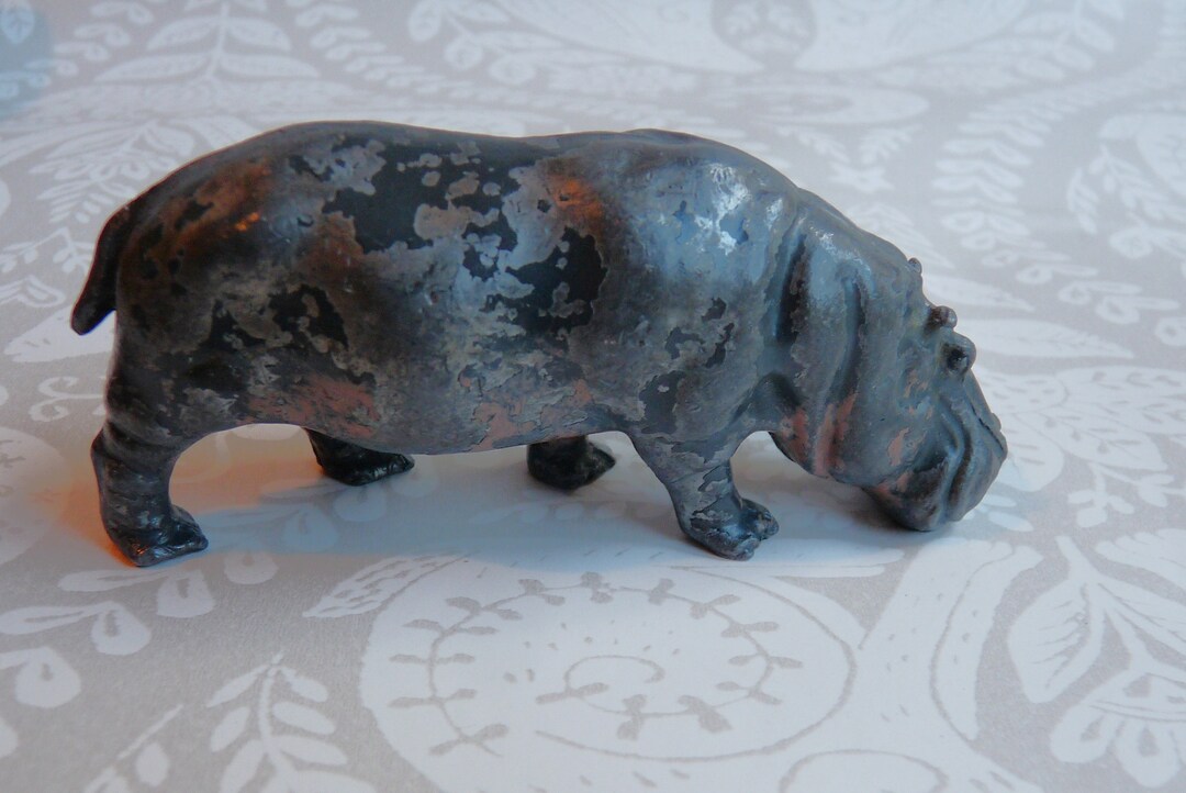 Britains Era Miniature Lead HIPPO Figure - Etsy