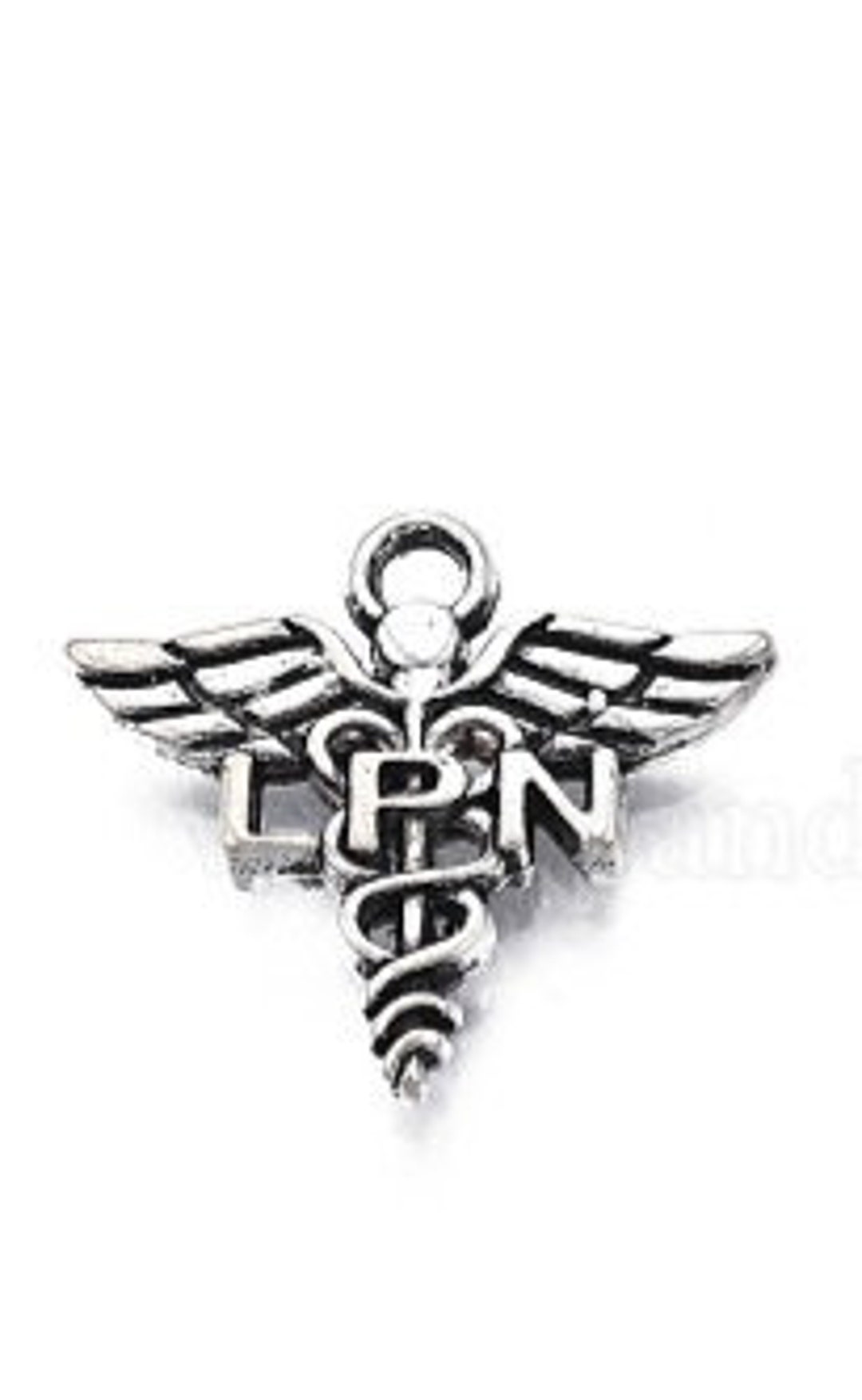 LPN Caduceus Charm - Etsy