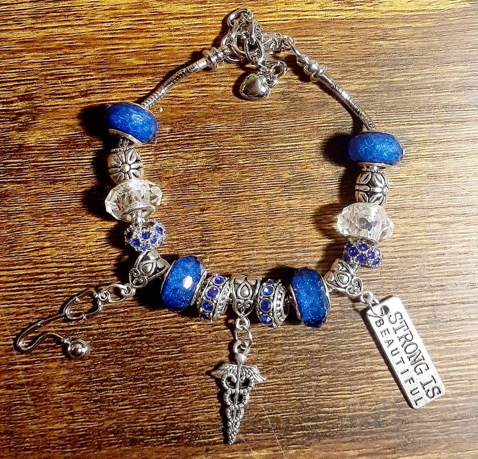 Pandora Style Healthcare Charm Bracelet - Etsy