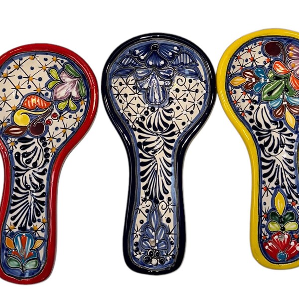 Talavera Spoon Rest - Etsy