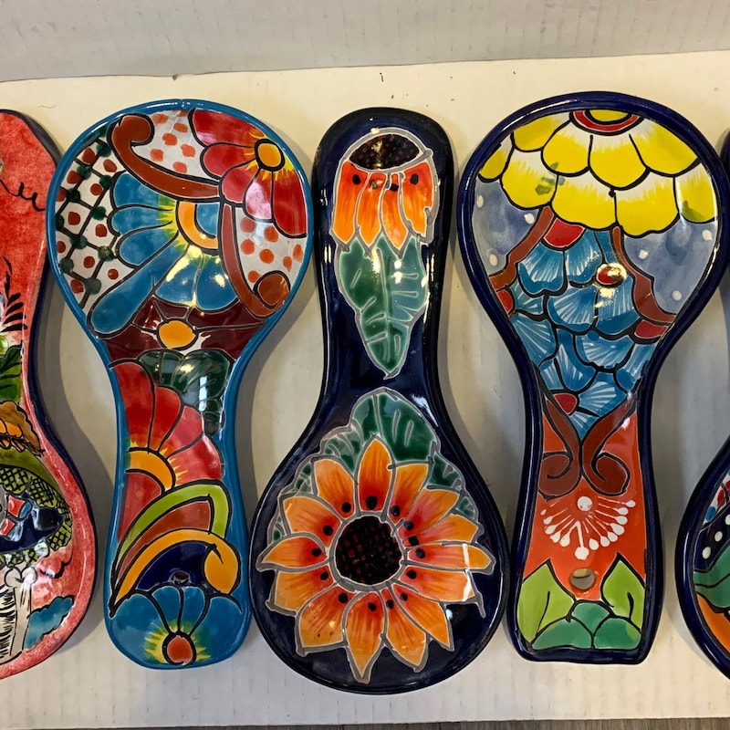 Talavera Spoon Rest - Etsy