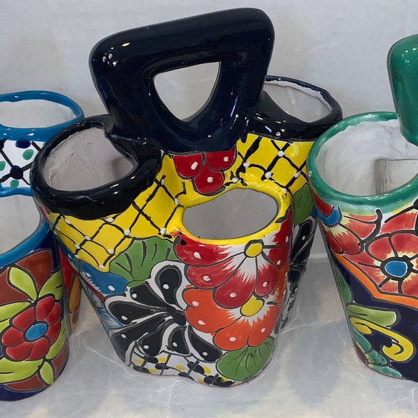 Folk Utensil Holder - Etsy