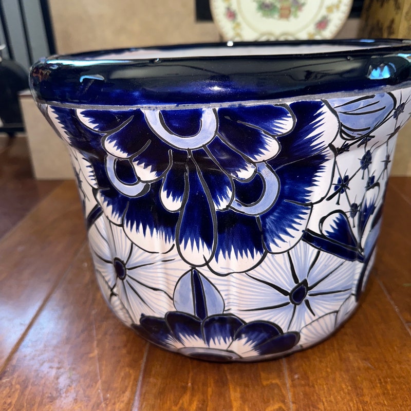 Mexican Pottery Planter - Etsy