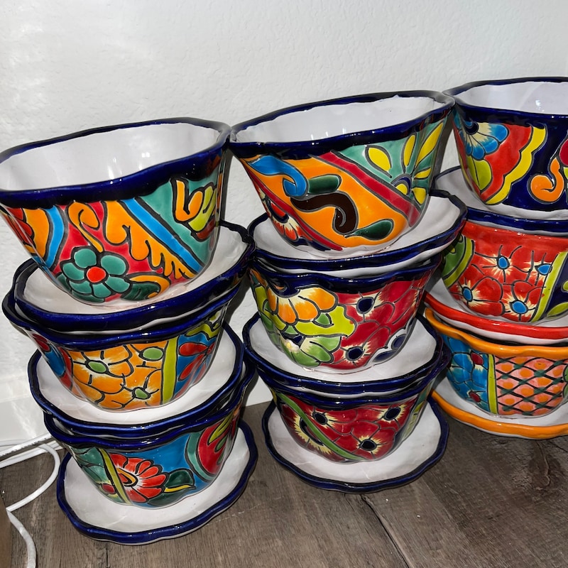 Mexican Pottery Planter - Etsy