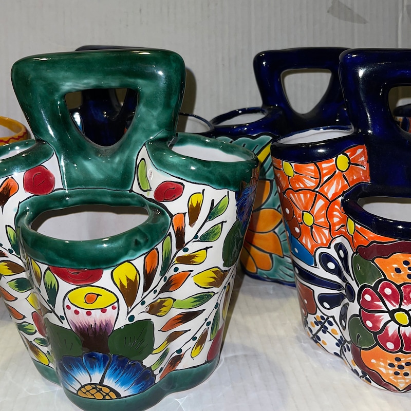 Ceramic Utensil Holder - Etsy