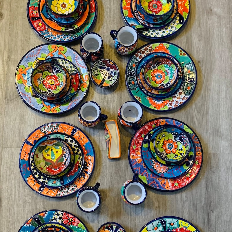Talavera Dinnerware - Etsy
