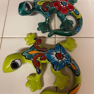 Gecko Statue One so Cute Great as Hanging Outside or Inside Hang Them ...