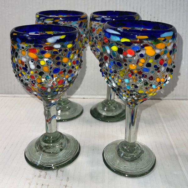 Rustic Wine Glasses - Etsy