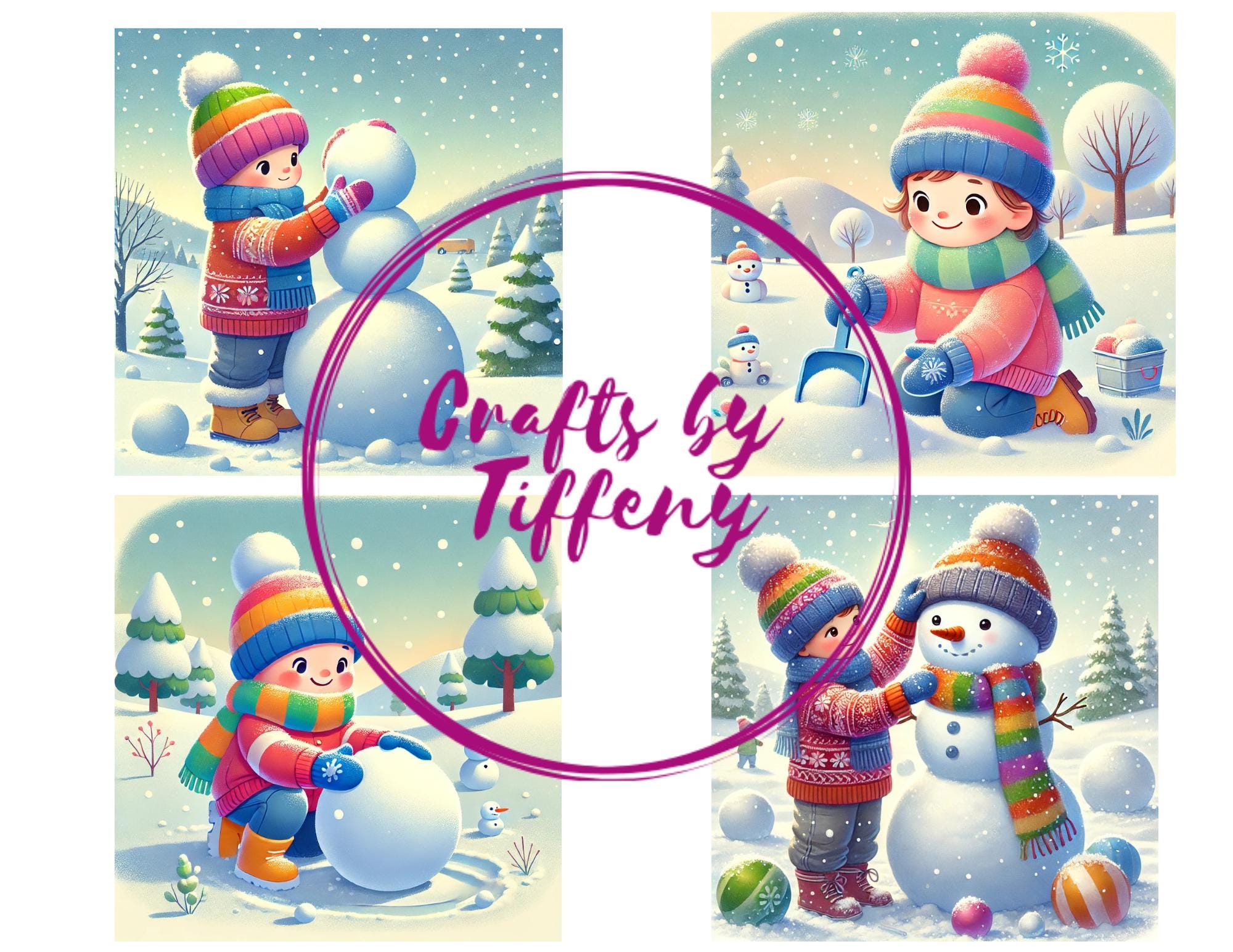 How to Build a Snowman Sequencing Booklet and Cards - Etsy