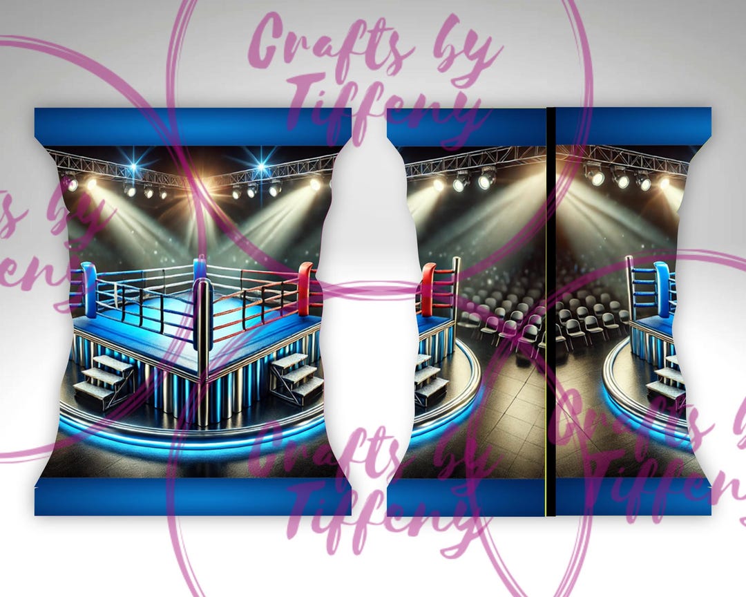 Boxing Chip Bag in Blue - Etsy