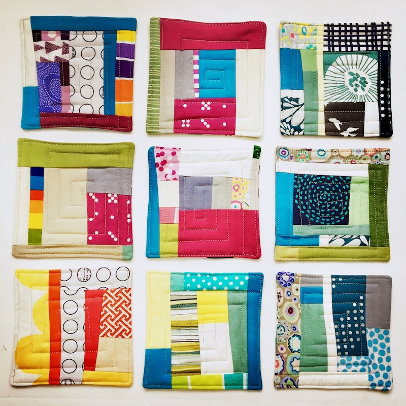 Quilt Coasters - Etsy