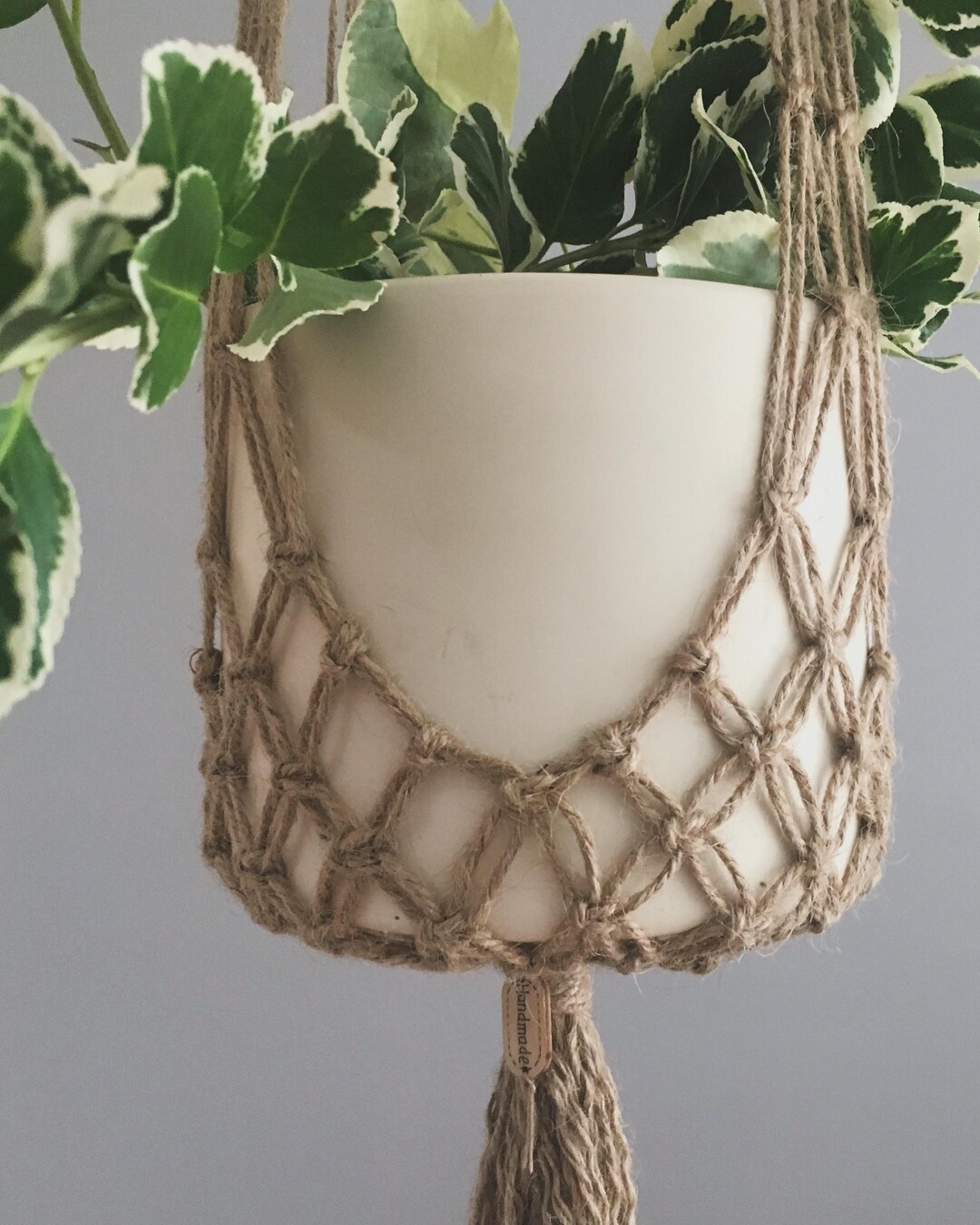 Plant Hanger Kit, DIY Macrame Pot Holder, Make Your Own Macrame, Mother ...