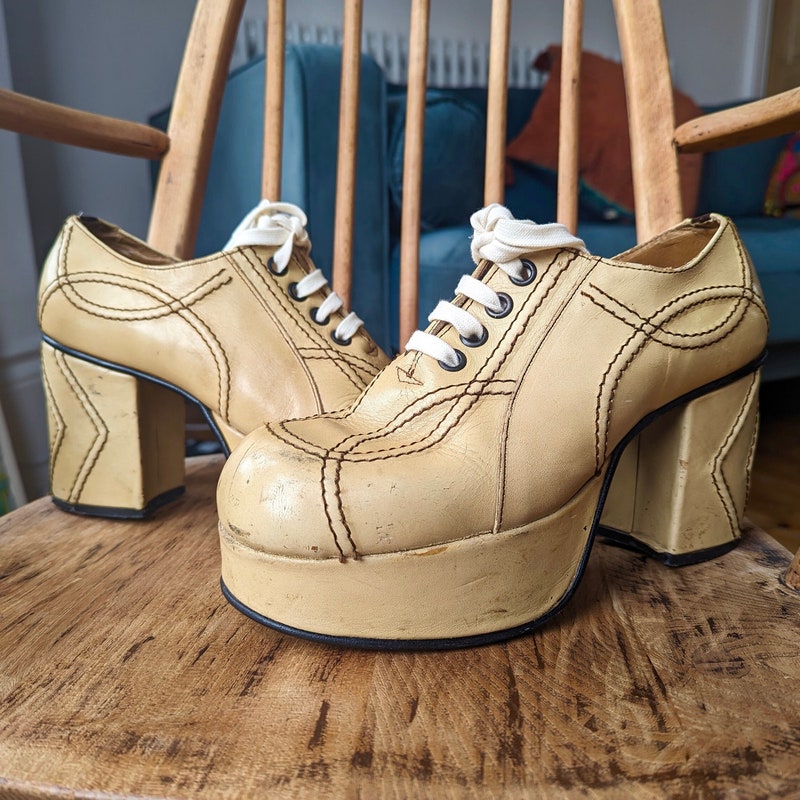 70s Platforms - Etsy UK