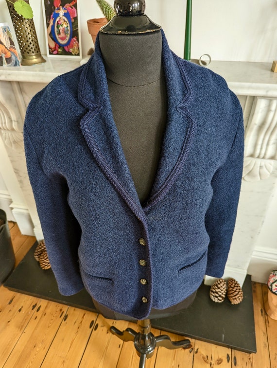 Vintage 1970's Distler Trachten 100% Pure New Wool Ca… - Gem