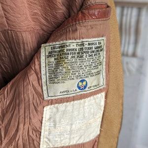 Vintage 80's/90's Avirex Aero Club Tan Leather Jacket (M) - Etsy