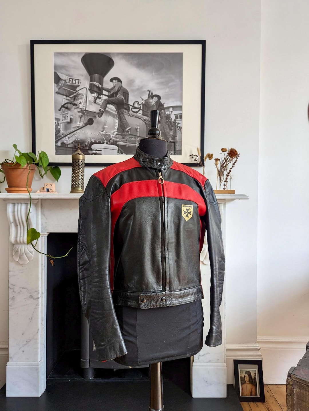 Vintage 1970's Harro Kombi Womens Leather Motorcycle Jacket - Women's ...