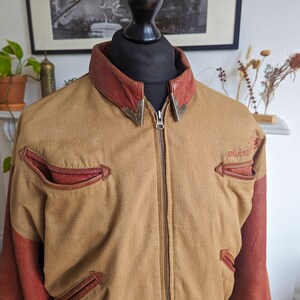 Vintage 80's/90's Avirex Aero Club Tan Leather Jacket (M) - Etsy