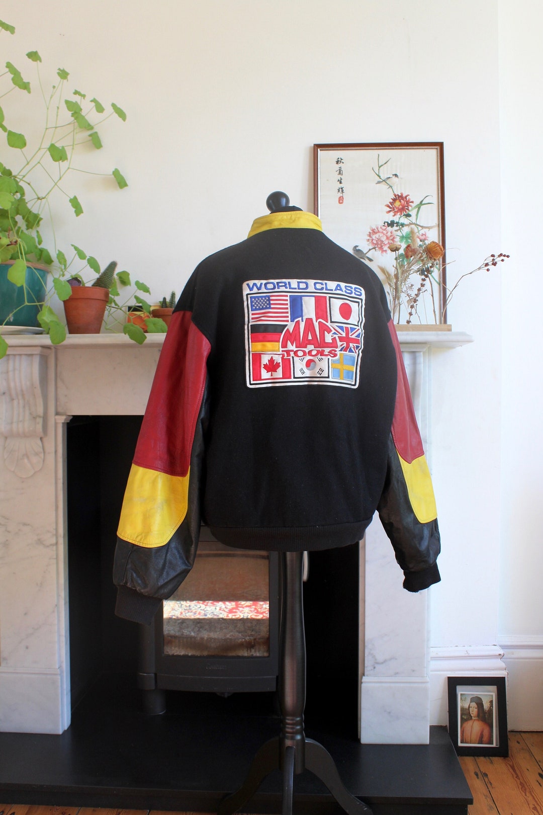 Vintage 80's Racing Jacket, XL - Etsy