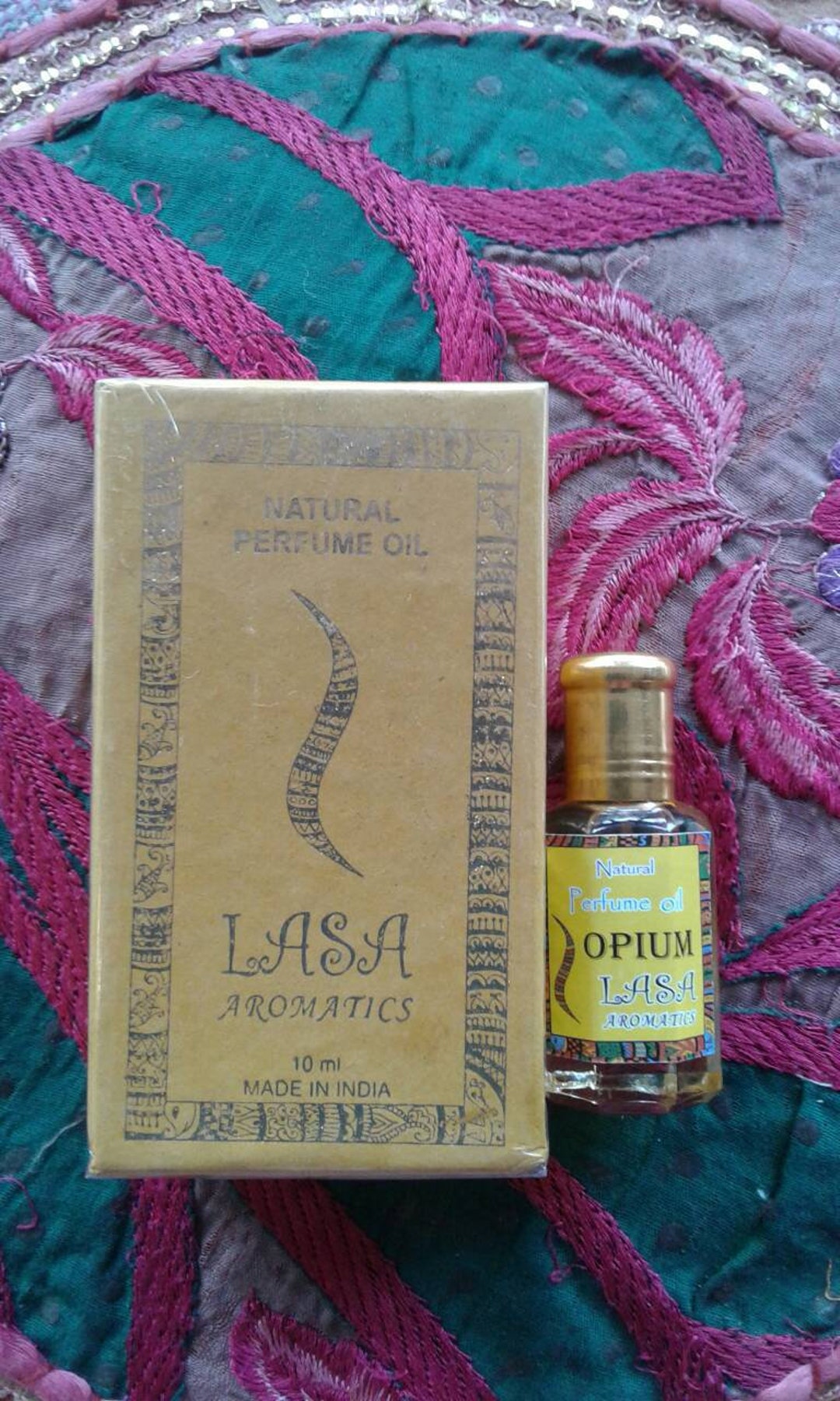 Opium Roll on Perfume Fragrance Oil 10ml by Lasa Aromatics of India - Etsy