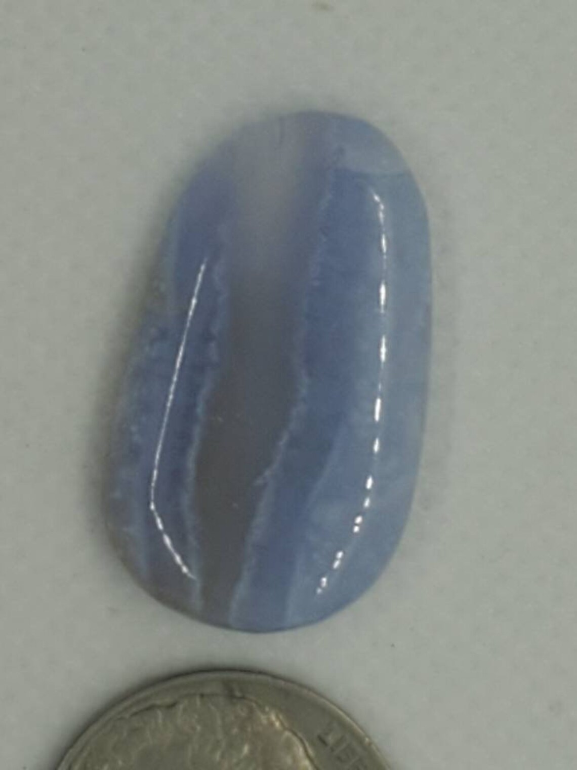 Rare Ellensburg blue agate cabachon 25ct. | Etsy