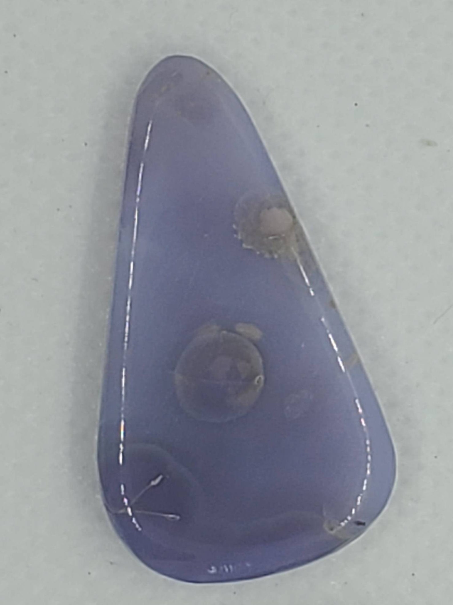 25.5 CT. Holly Blue Agate From Oregon - Etsy