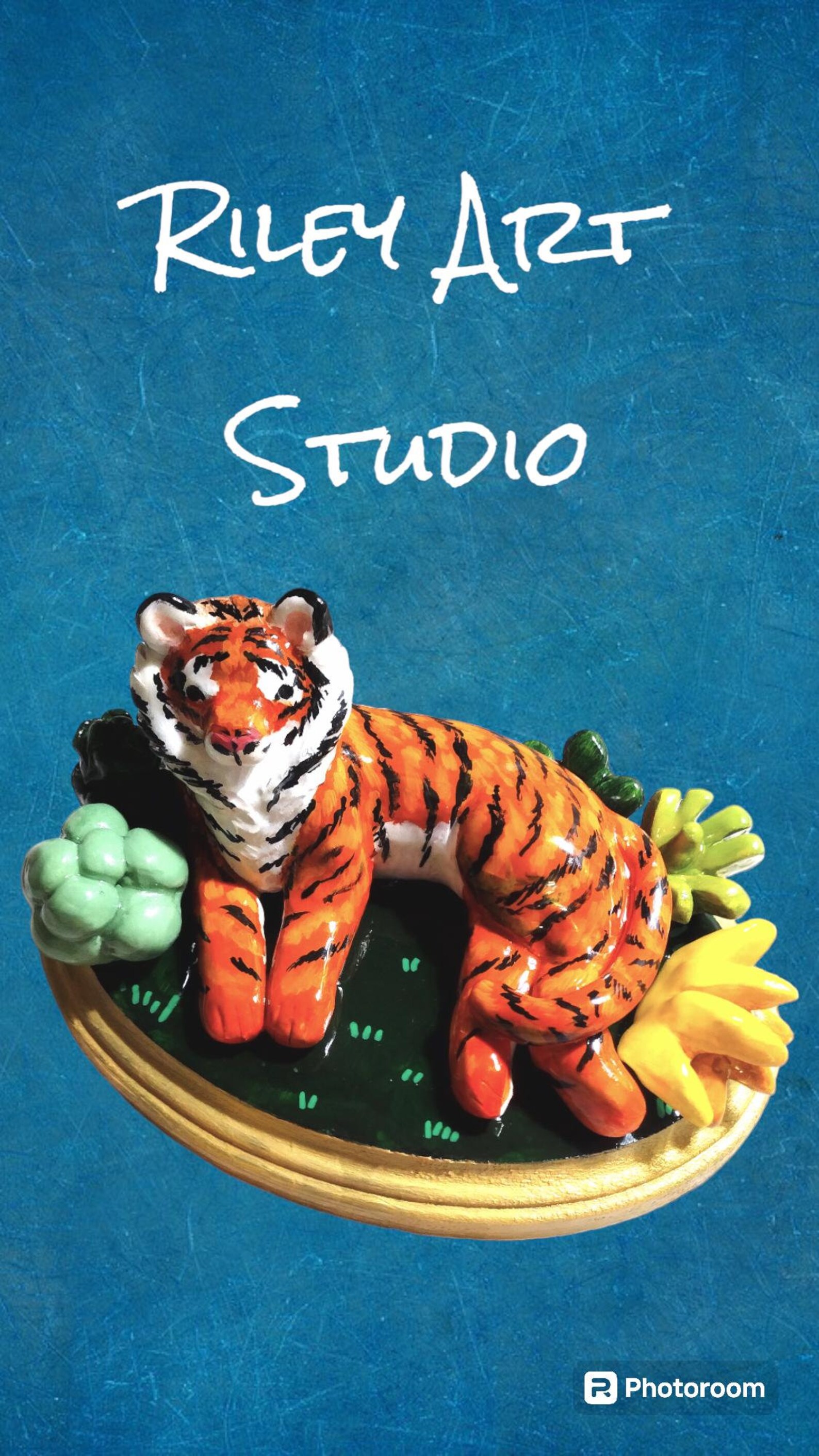 Masha the Tiger Clay Sculpture - Etsy