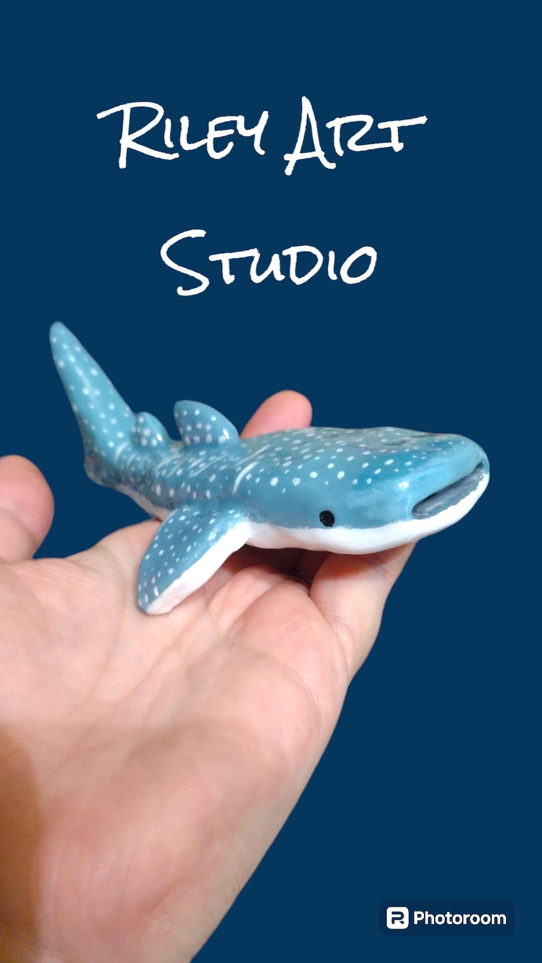 Whale Shark Polymer Clay Figure - Etsy