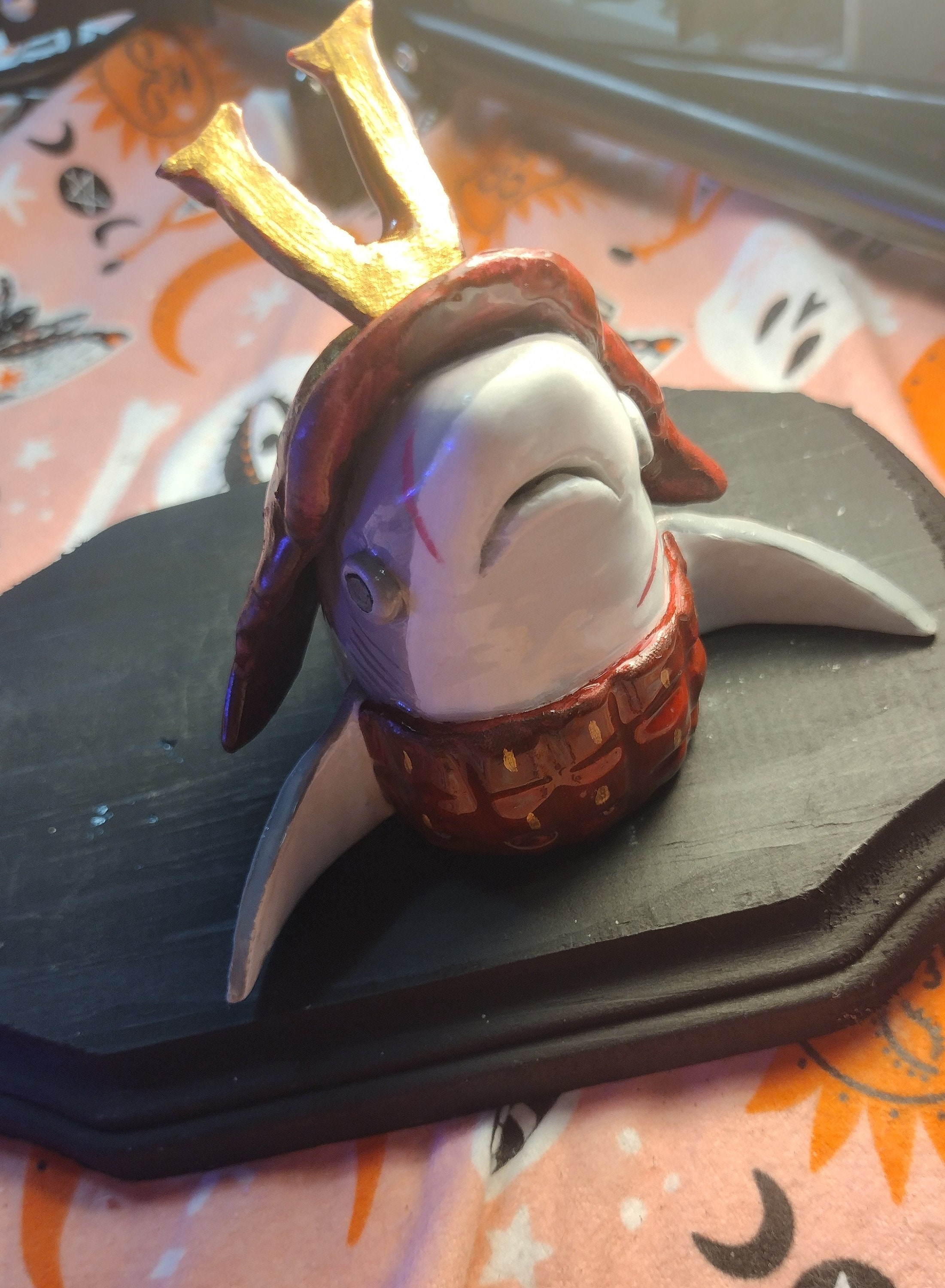 Samurai Shark Clay Figure sushi - Etsy