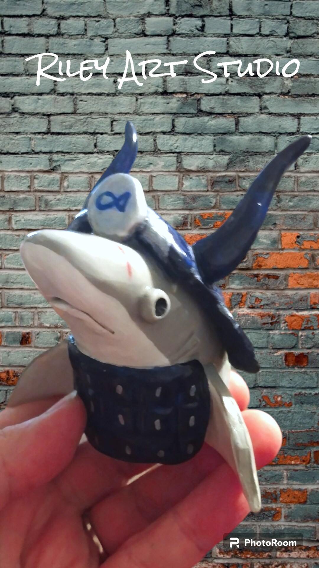Samurai Shark Clay Figure "sashimi" - Etsy