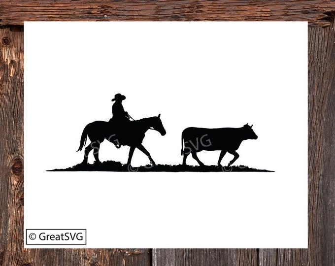 Texas Cattle SVG, Texas Cattle Drive SVG, Cowboy SVG, Western Svg ...