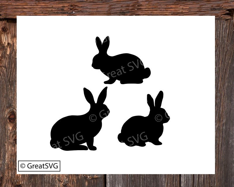 Rabbit svg Rabbits svg Rabbit for tee shirt Rabbit for | Etsy